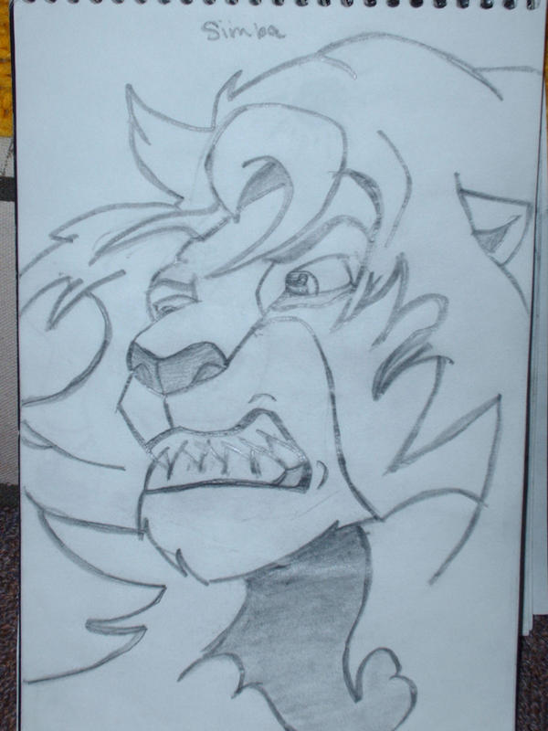 mad simba by RzeznikFreak on DeviantArt