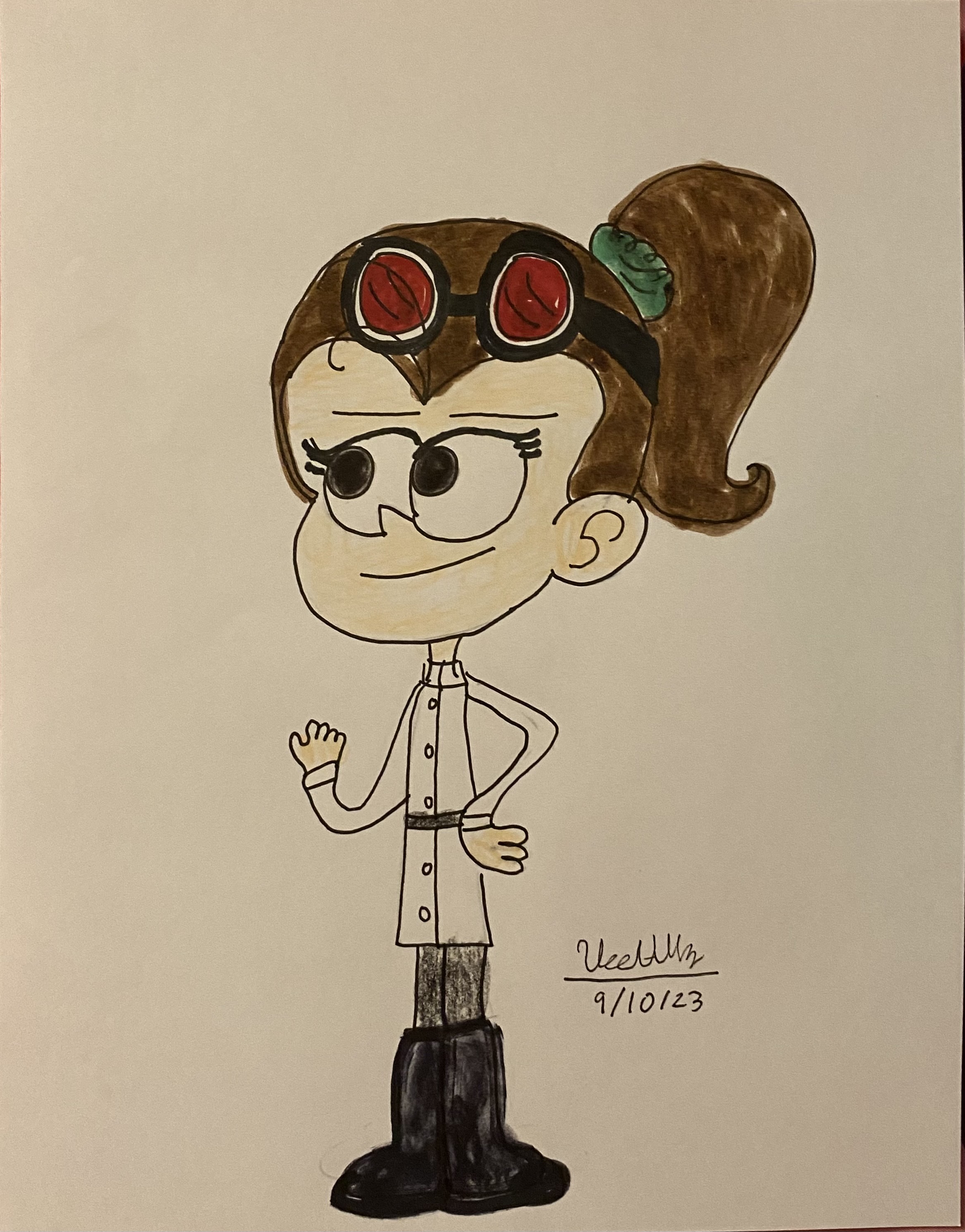 Mad Scientist Luan Loud By Veelouda113 On Deviantart