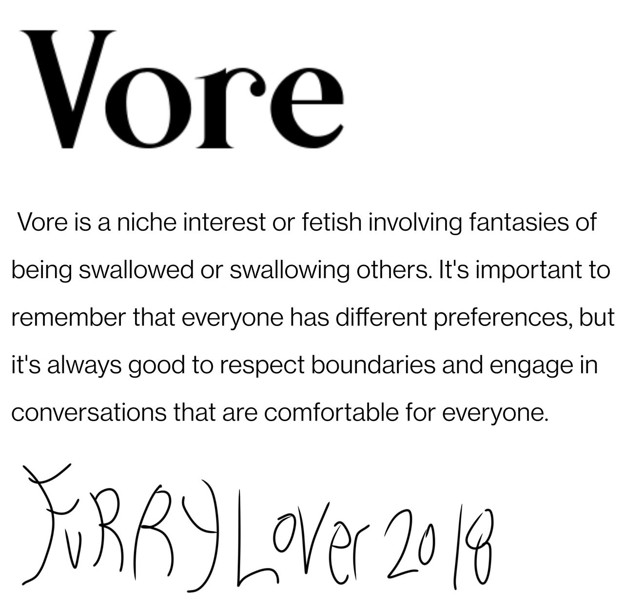 Vore By Furrylover2018 On Deviantart