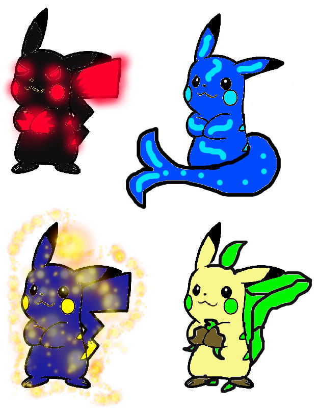 Pikachu Adoptables 2 By Buizelfight On Deviantart