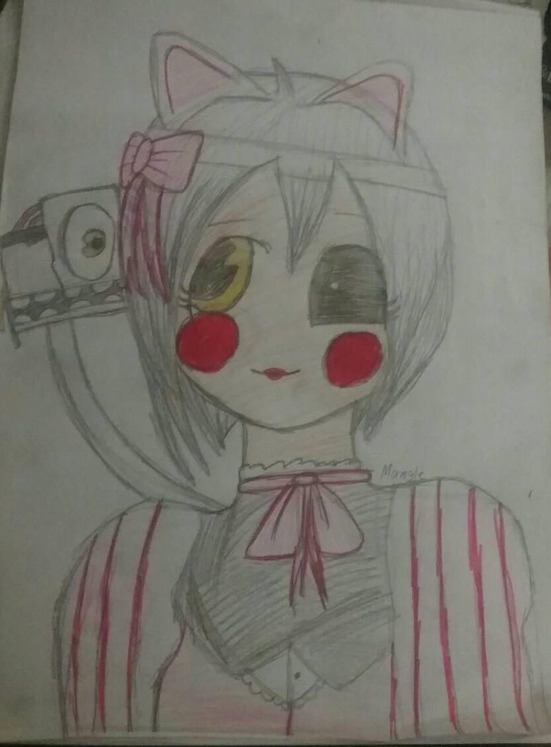 Human Mangle Fnaf By Nice Girl Xoxox On Deviantart