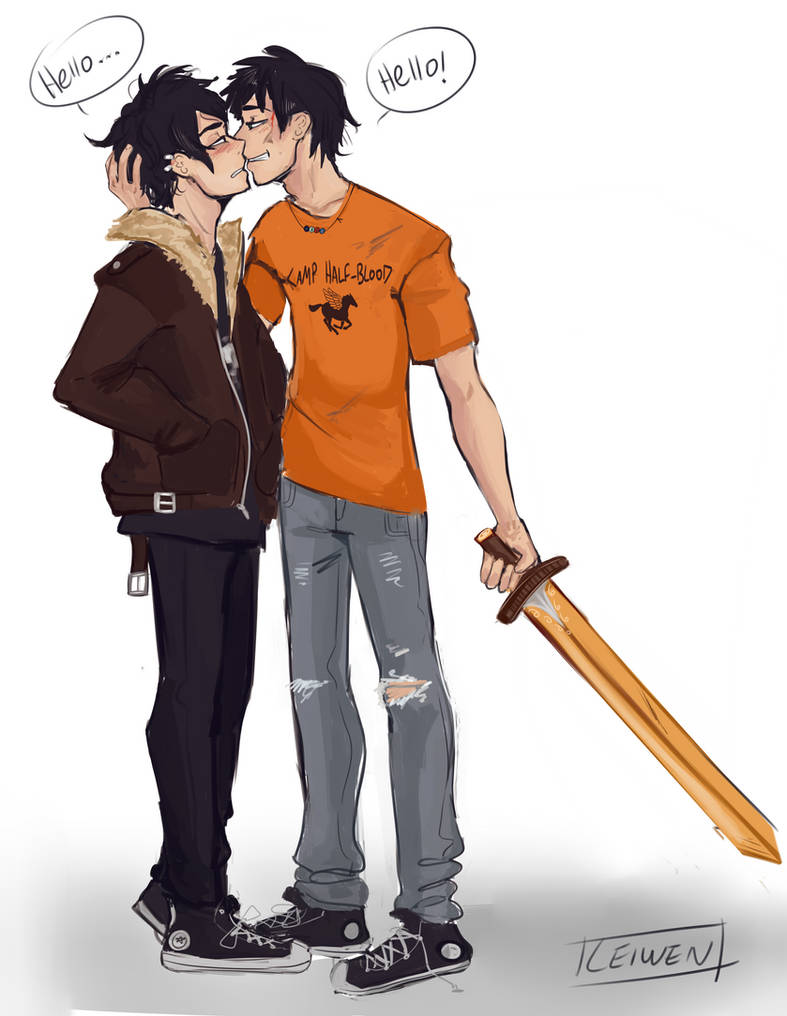 Percy And Nico 2 2 By Leiwenart On Deviantart