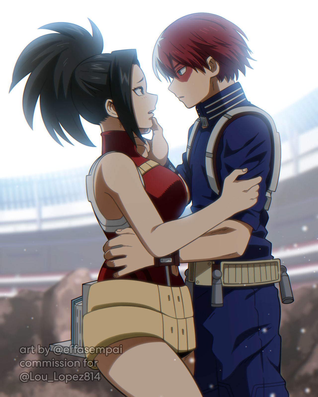 Bnha Cm Todomomo Shoto Todoroki X Momo Yaoyorozu By Effasempai On Deviantart