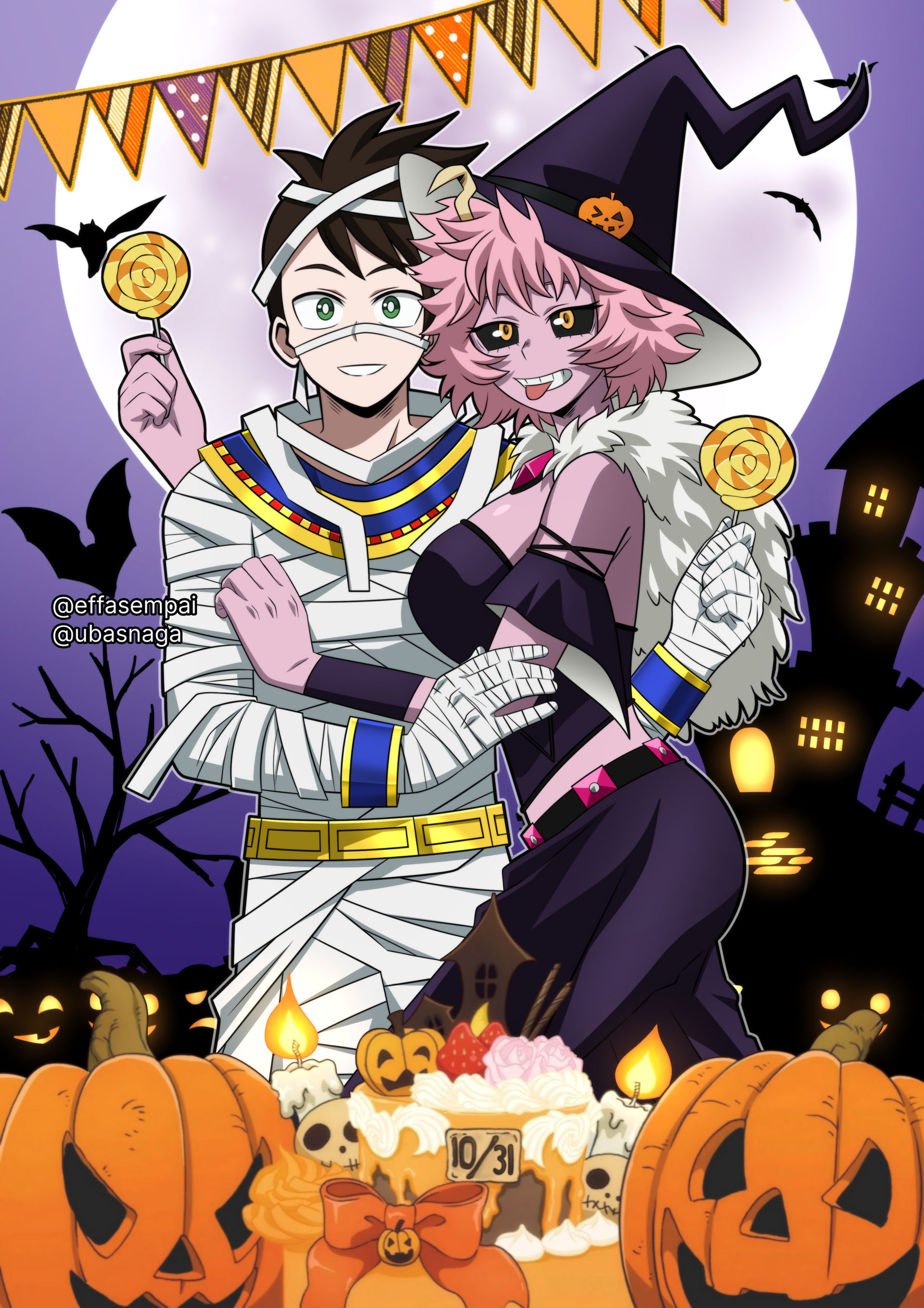 Ych Bnha Mha Oc X Mina Ashido Halloween 2023 By Effasempai On Deviantart