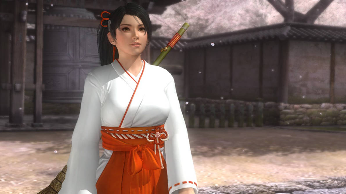 Momiji - Shrine Maiden by HarrisW on DeviantArt Momiji - Shrine Maiden by HarrisW on DeviantArt