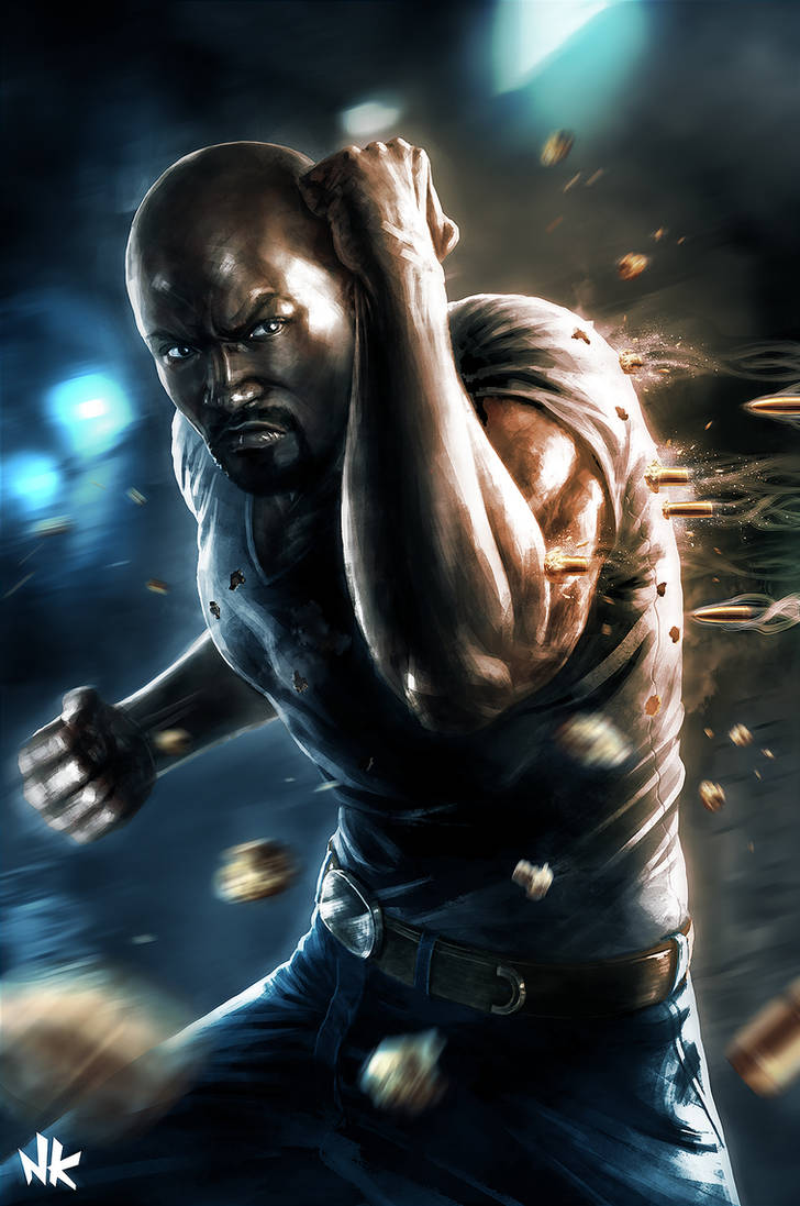 Luke Cage By Namkoart On Deviantart