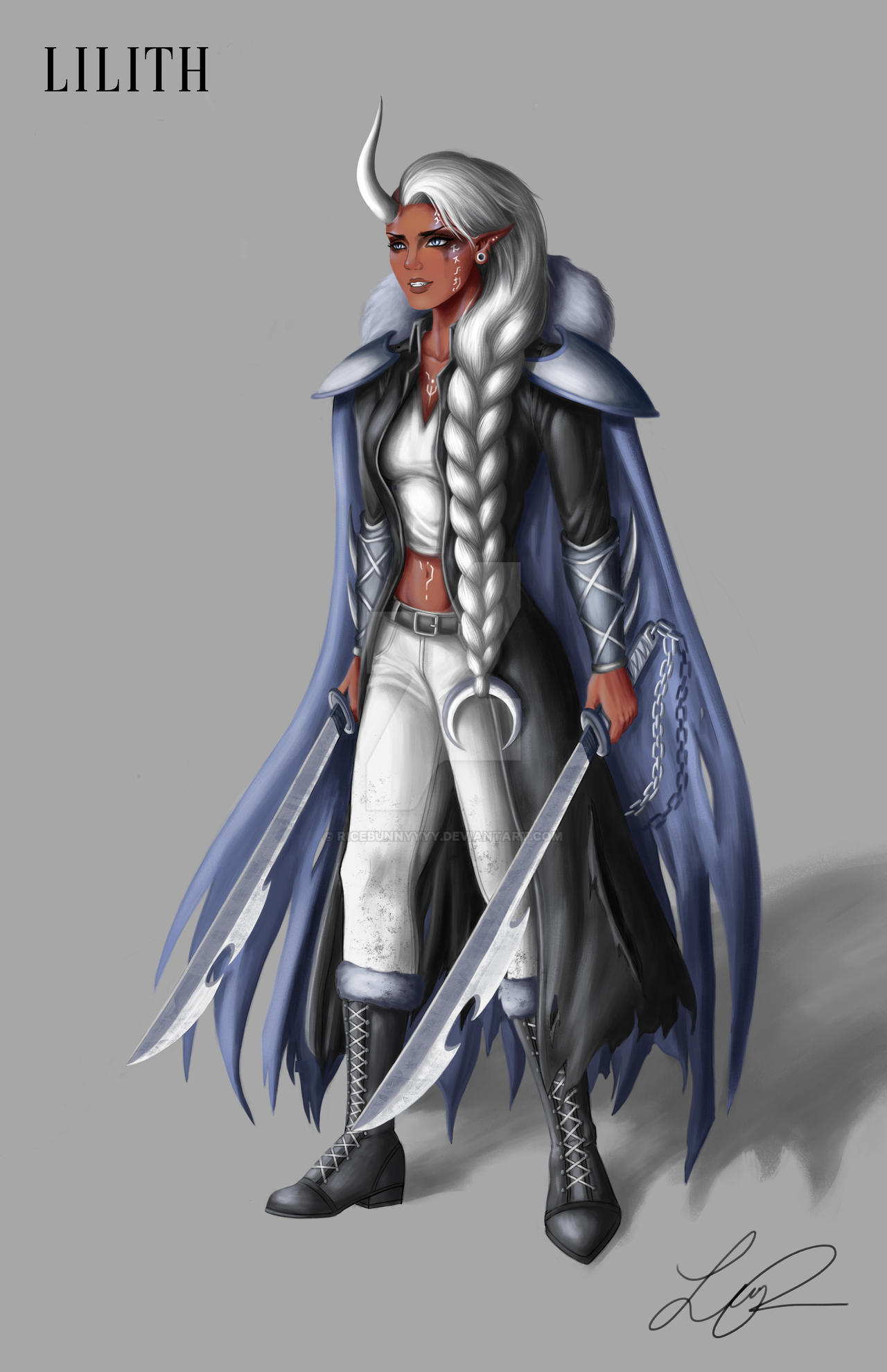 Lilith Oc By Ricebunnyyyy On Deviantart