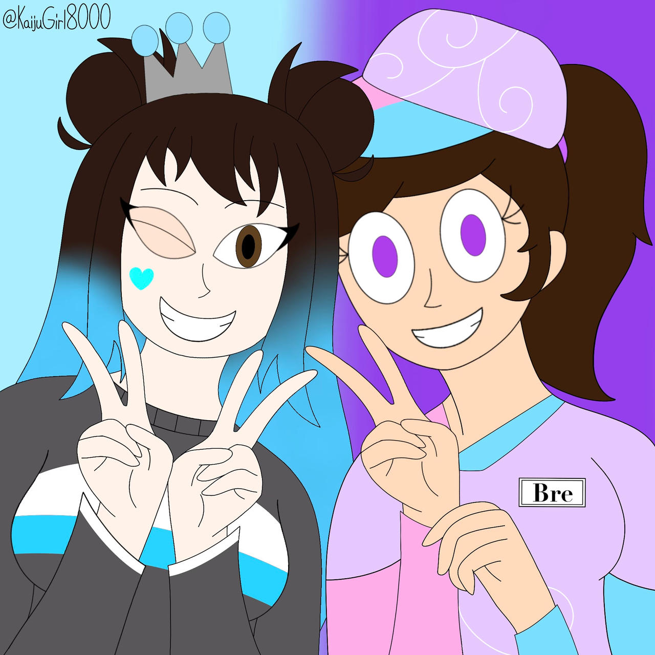 Me And Bre By Kaijugirl8000 On Deviantart