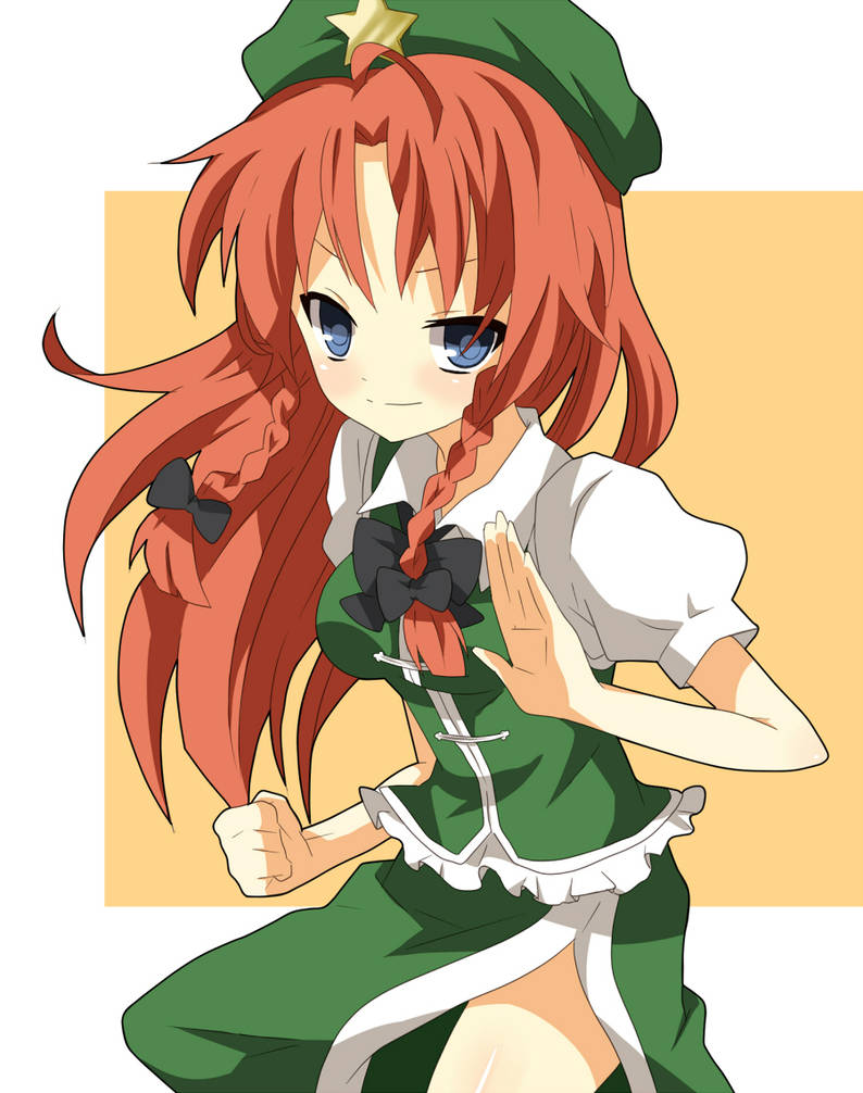 Hong Meiling By Yuuki2 On Deviantart