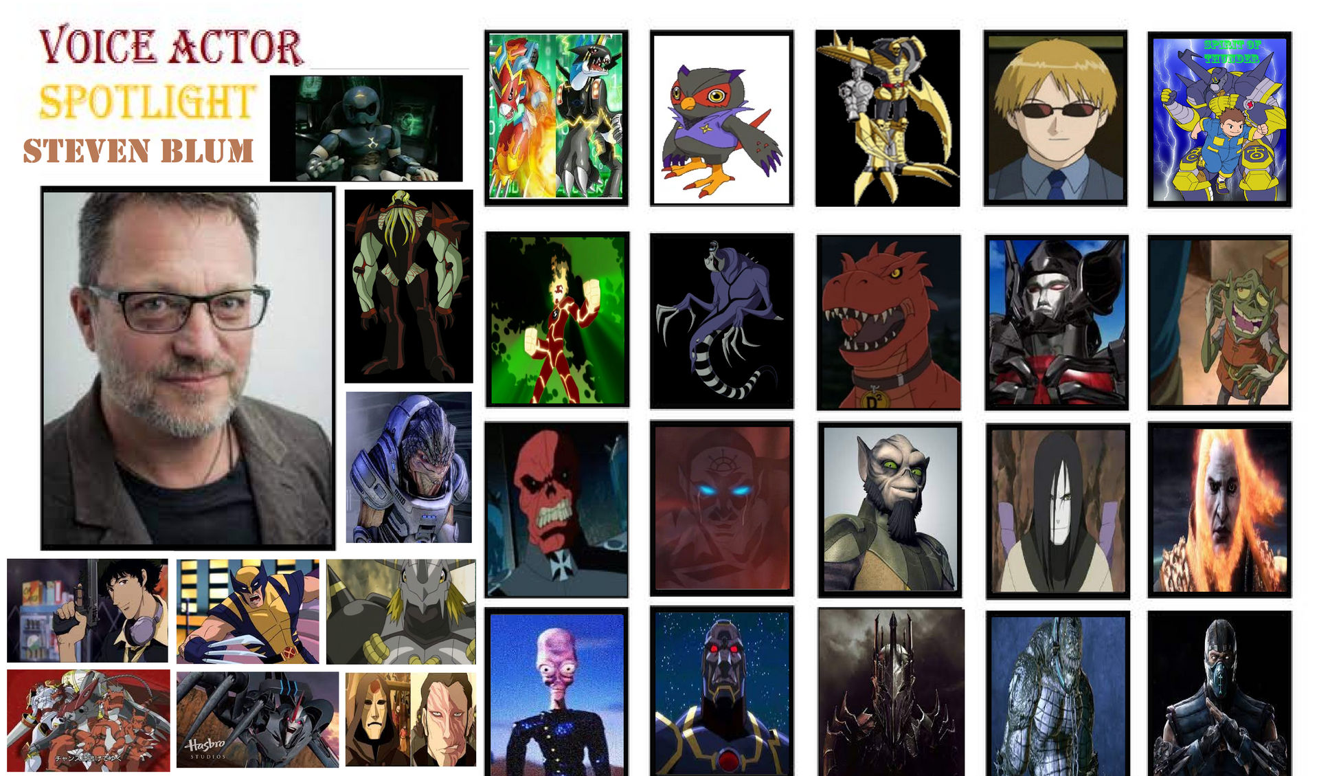 Voice Actor Highlight Steven Blum By CrazyGamerDragon64 On DeviantArt voice-actor-highlight-steven-blum-by-crazygamerdragon64-on-deviantart