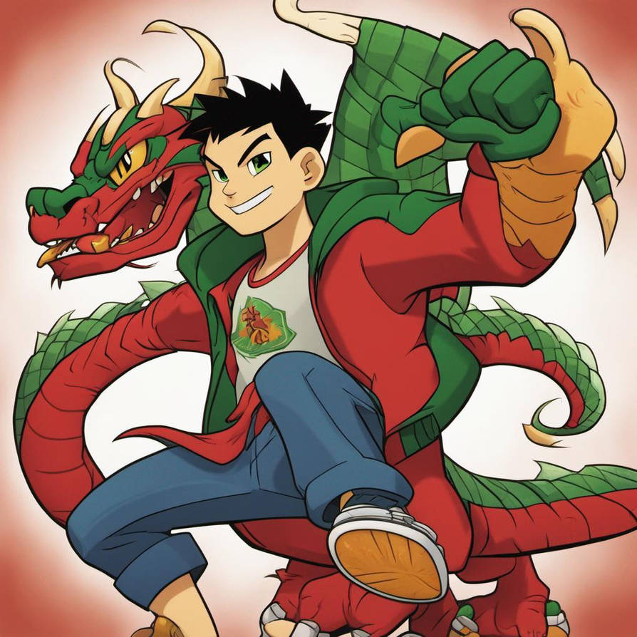 American Dragon Jake Long Reboot Concept By Crazygamerdragon64 On