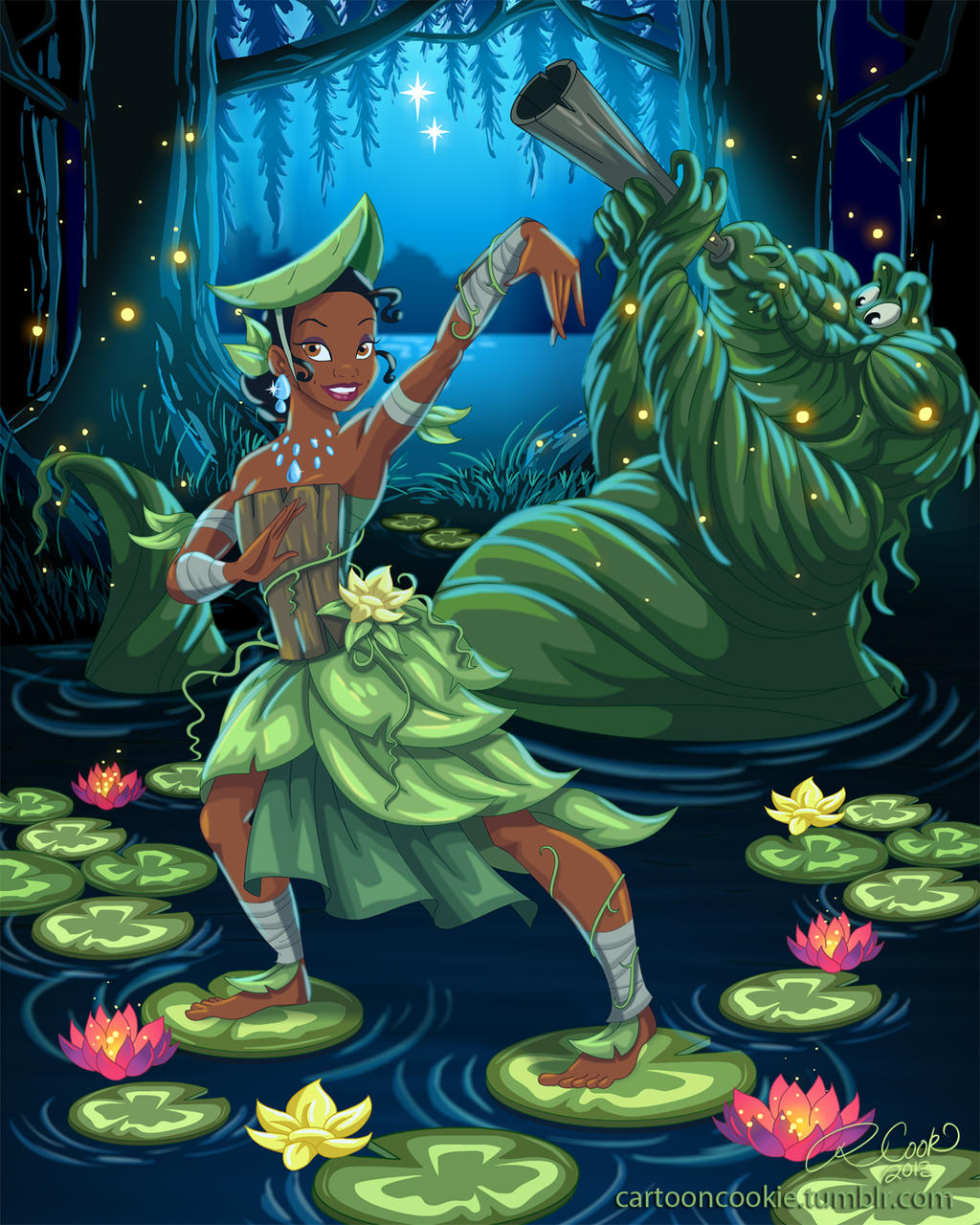 Swamp Bender Tiana By Racookie3 On Deviantart
