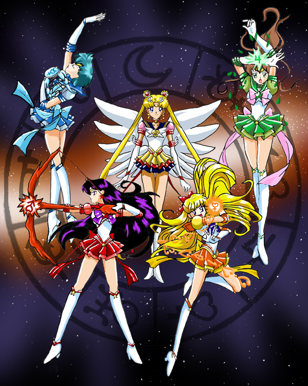 Eternal Sailor Soldiers by racookie3 on DeviantArt