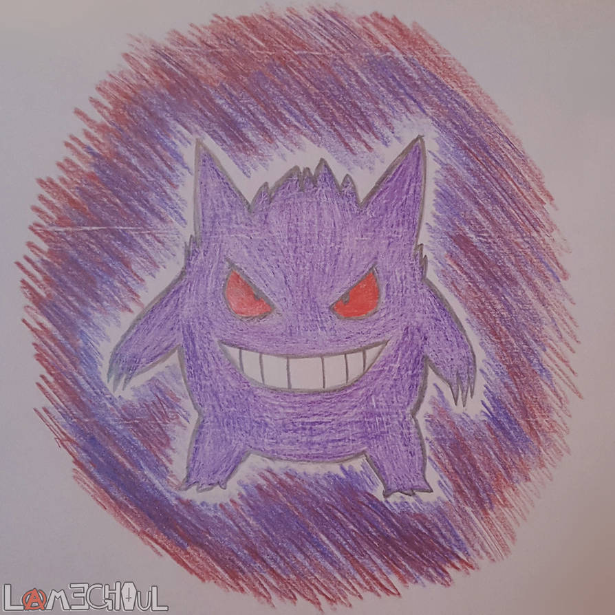 Gengar Doodle By Ghost Galaxies On Deviantart