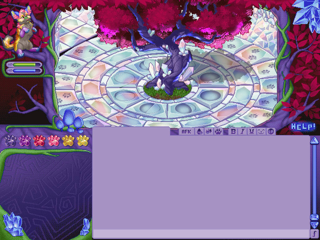 Commission - Velvet Bramble UI Skin by zarry on DeviantArt Commission - Velvet Bramble UI Skin by zarry on DeviantArt