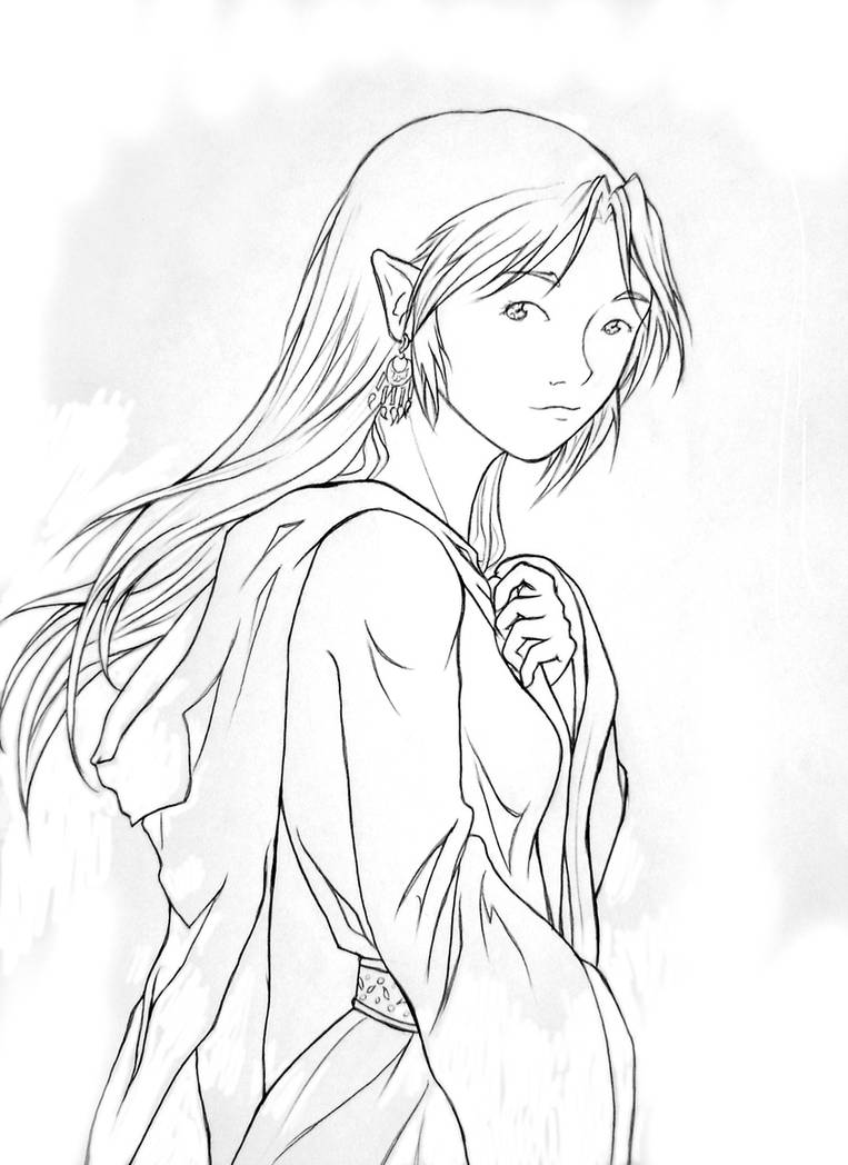 Maria Lineart By Atelierdereve On Deviantart
