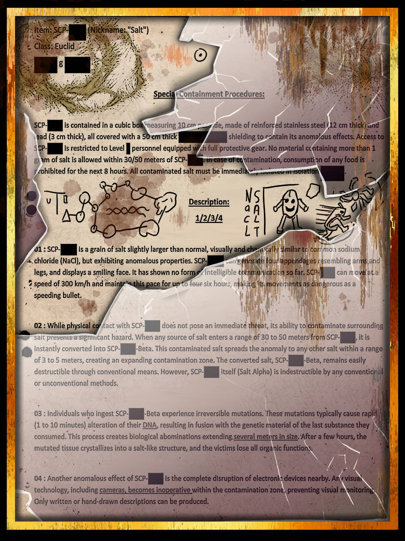 Forgotten files SCP chapter3 - SCP Foundation