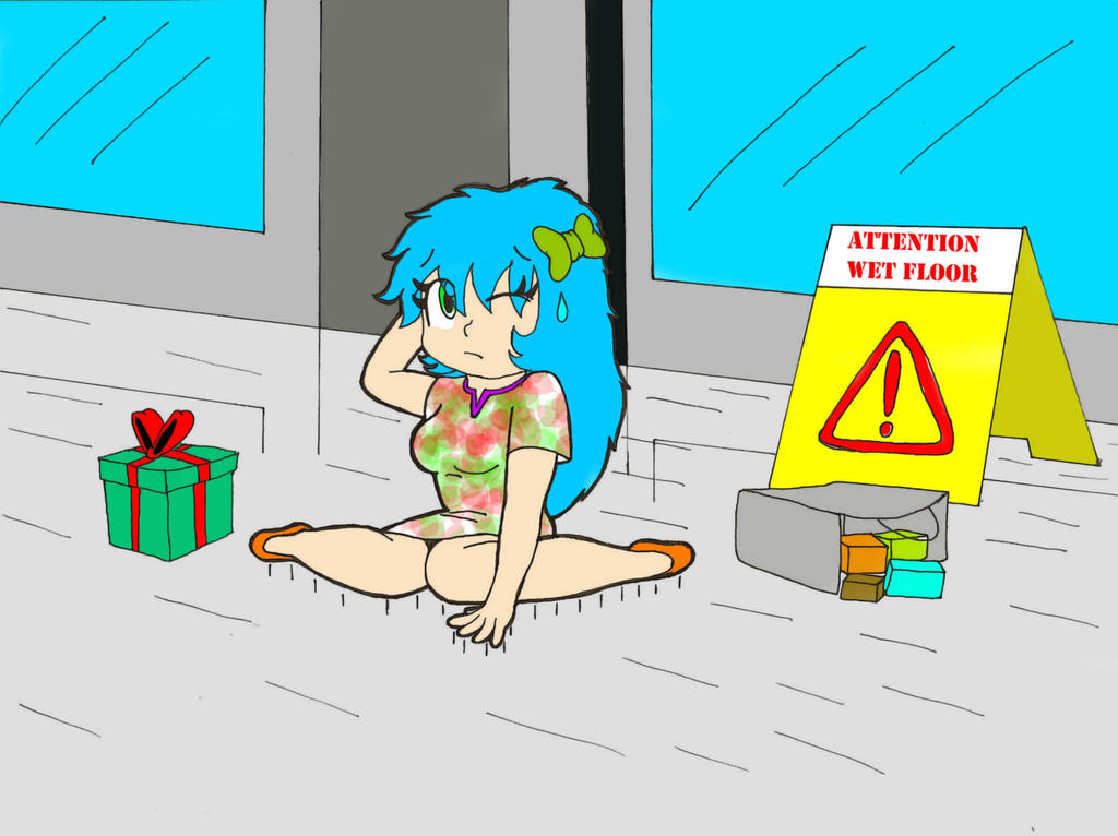 Wet Floor By Super Kyo On Deviantart