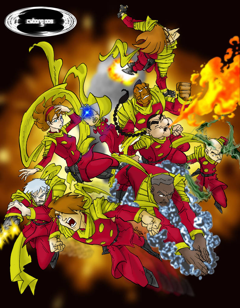 Cyborg 009 Colors by Damien-Skies on DeviantArt