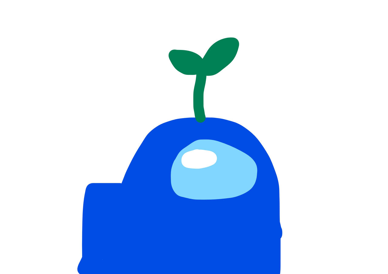 Blue Crewmate By Andrewfunart On Deviantart