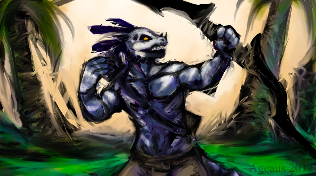 Argonian Archer By Ageaus On Deviantart