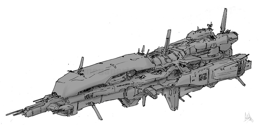 space cruiser 1 by MeganeRid on DeviantArt