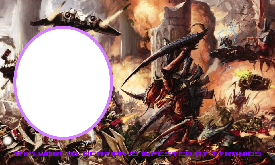 Tyranid Infestation Template By The Jmp On Deviantart