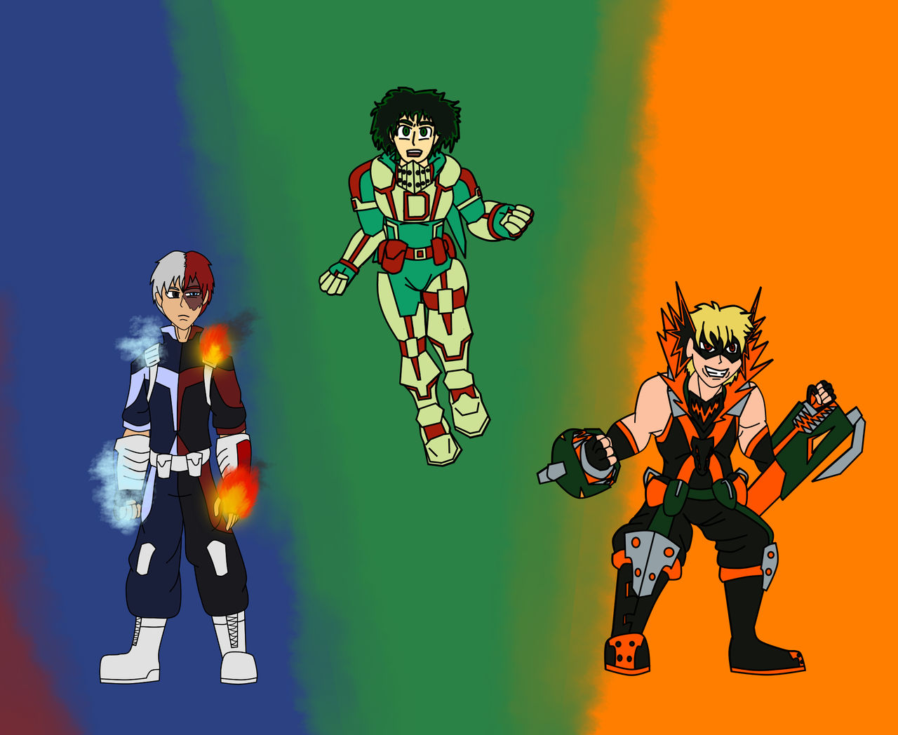 J Reverse Mha Big Three Mcs By The Jmp On Deviantart