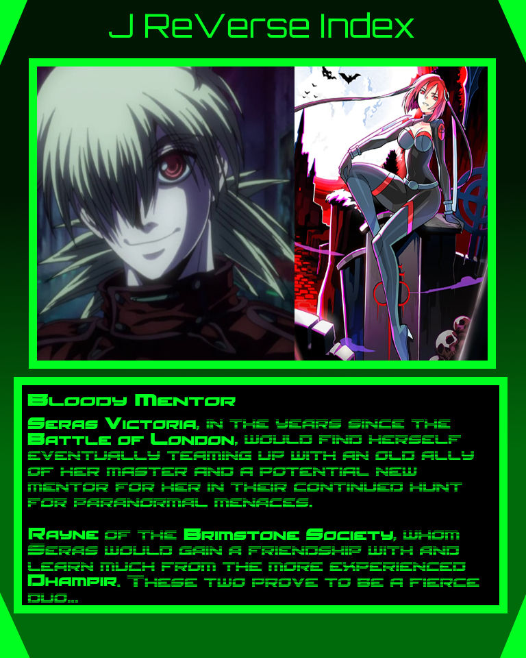 J-ReVerse Index Entry 317: Bloody Mentor by The-JMP on DeviantArt J-ReVerse Index Entry 317: Bloody Mentor by The-JMP on DeviantArt