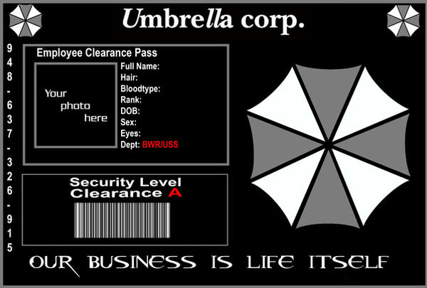White Umbrella ID Template by purplepuddlenut on DeviantArt