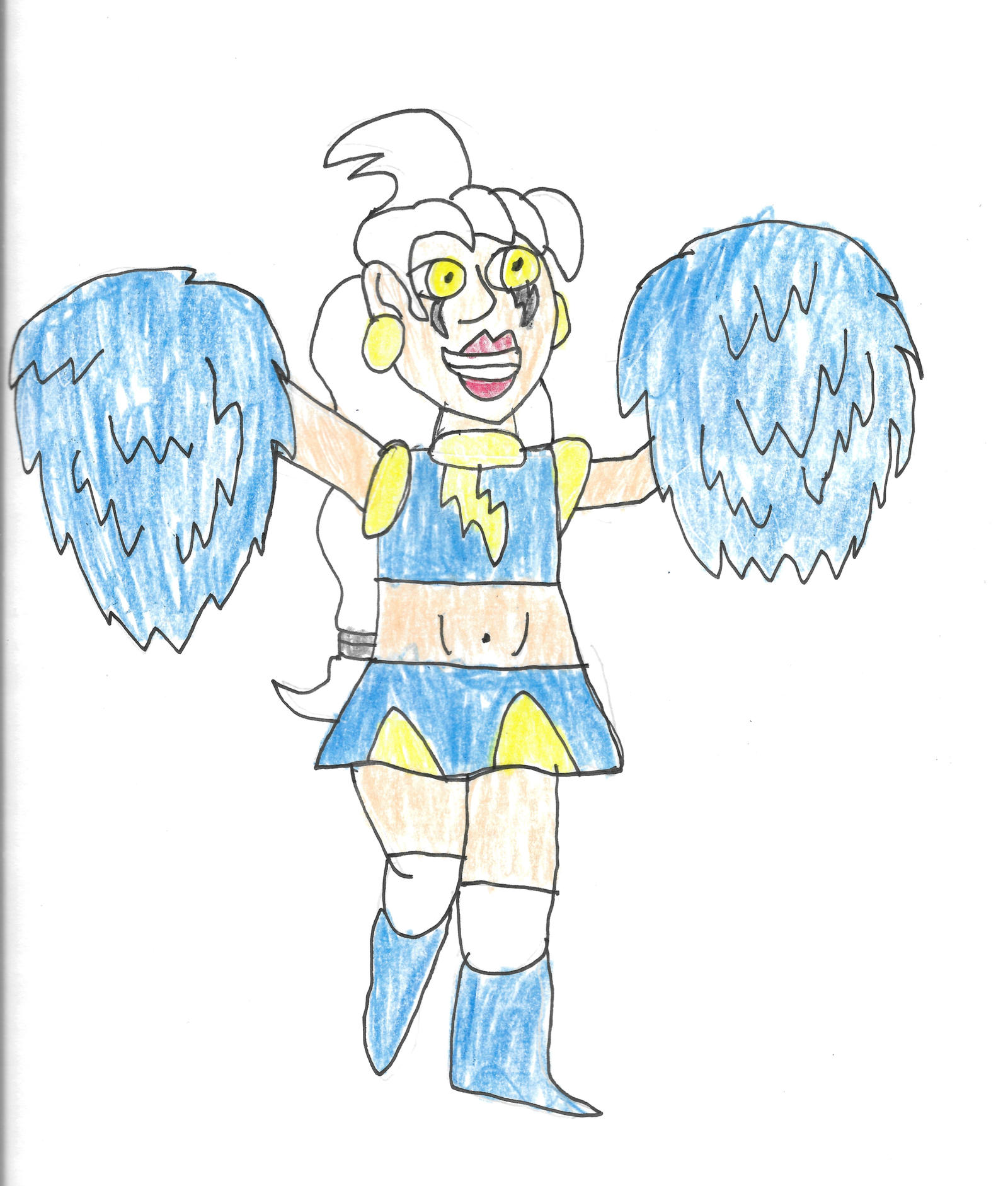 Electra Cheerleader T By Trexking45 On Deviantart