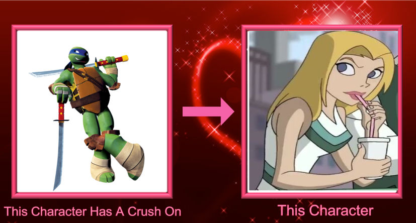 Leonardo Tiene Un Crush Con Sally Avril By Elfdragon35 On Deviantart