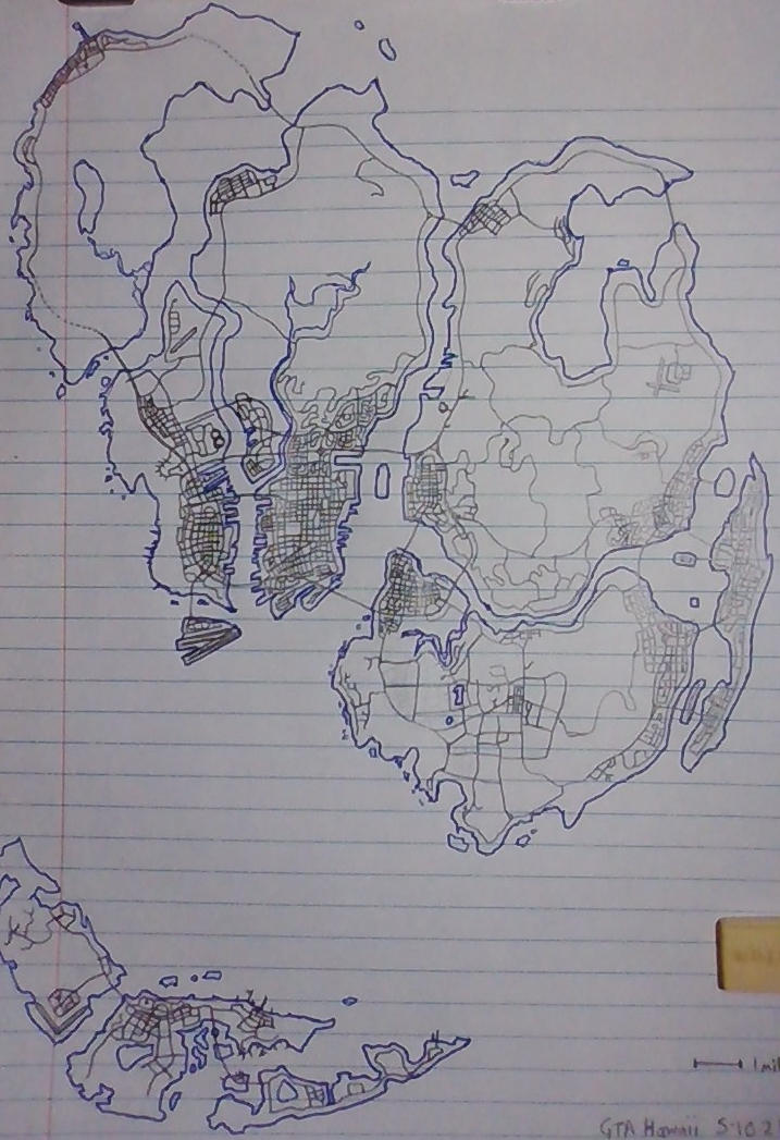 GTA Hawaii Concept Map by BlueBeaver25 on DeviantArt GTA Hawaii Concept Map by BlueBeaver25 on DeviantArt