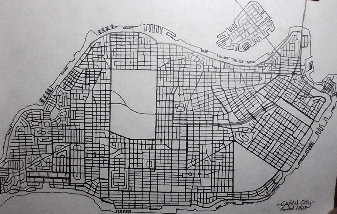 Capital City Concept Map by BlueBeaver25 on DeviantArt Capital City Concept Map by BlueBeaver25 on DeviantArt