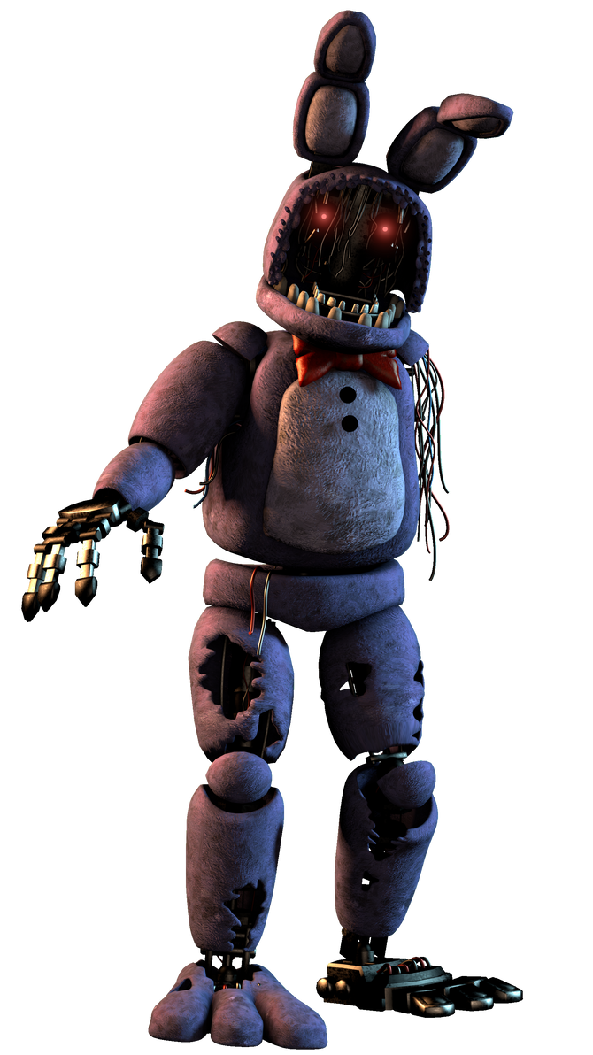 Sfm Fnaf Withered Bonnie Render By Inkbennie On Deviantart
