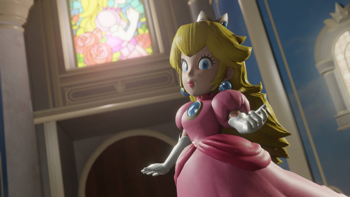 Blender Super Mario The New Castle By Inkbennie On Deviantart