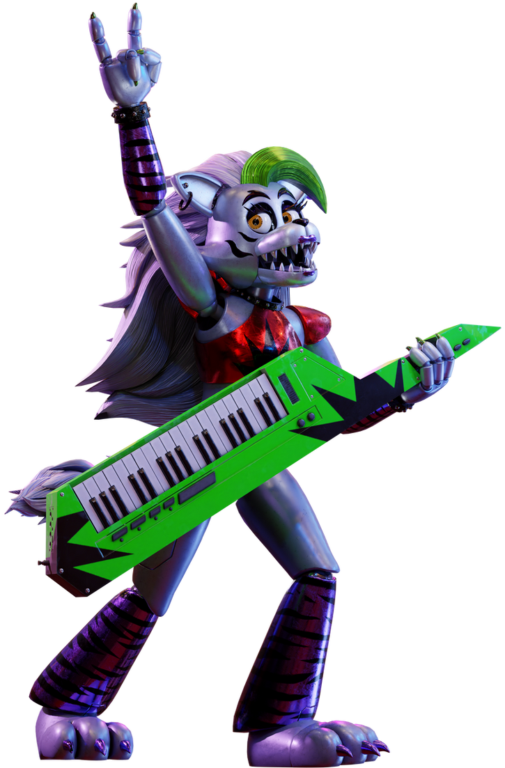 Blender Fnaf Roxanne Wolf Render New By Inkbennie On Deviantart