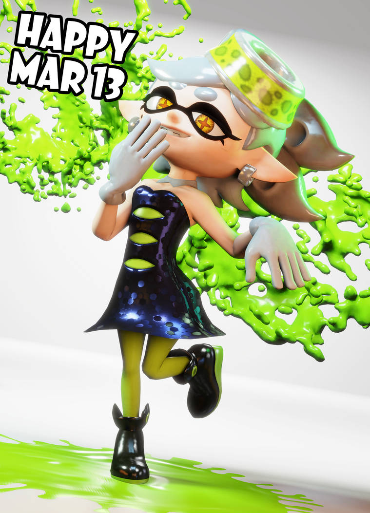 Blender Splatoon Happy Mar13 Day By Inkbennie On Deviantart