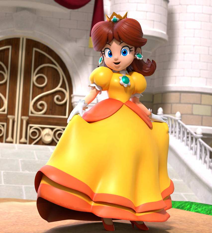 Blender Mario The Princess With An Attitude By Inkbennie On Deviantart