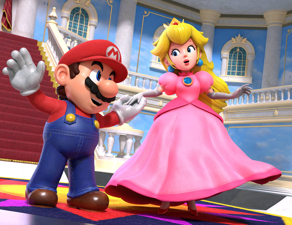 Blender Super Mario A Dance With You By Inkbennie On Deviantart