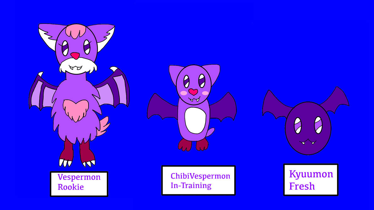 Vespermon Evolution 2023 By Jlj16 On Deviantart