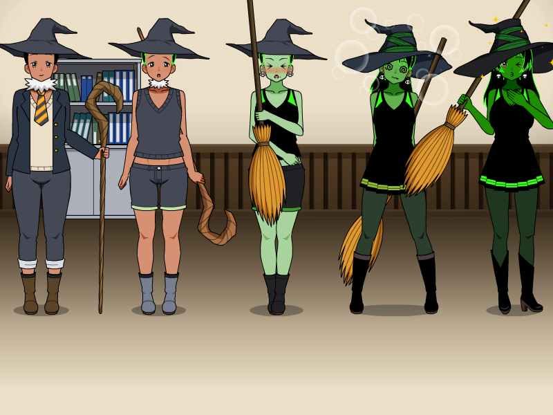 Witch Tg Sequence By Xesw On Deviantart