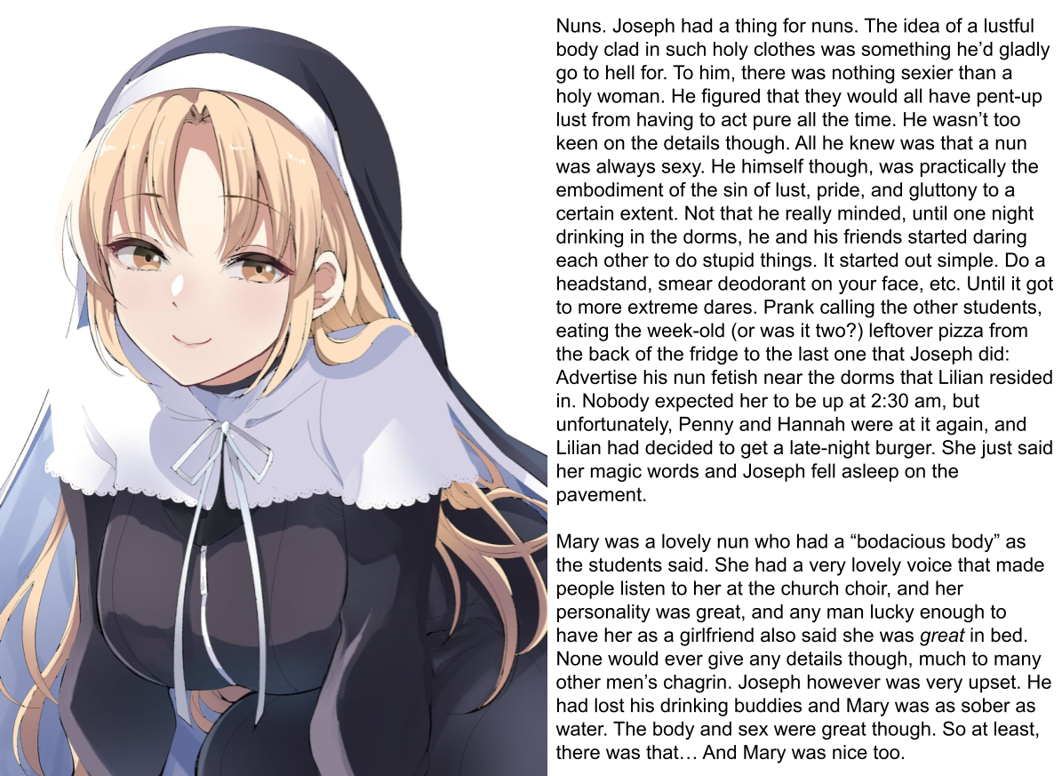 Reversal Of Fetish Nuns By Xesw On Deviantart