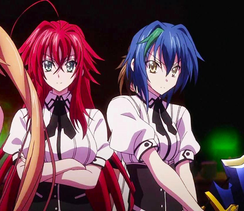Rias And Xenovia 3 By Neonblueblade On Deviantart