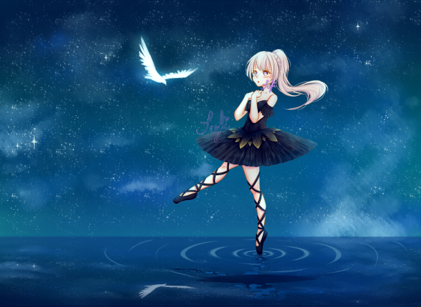 Night Swan By Iufi Kun On Deviantart