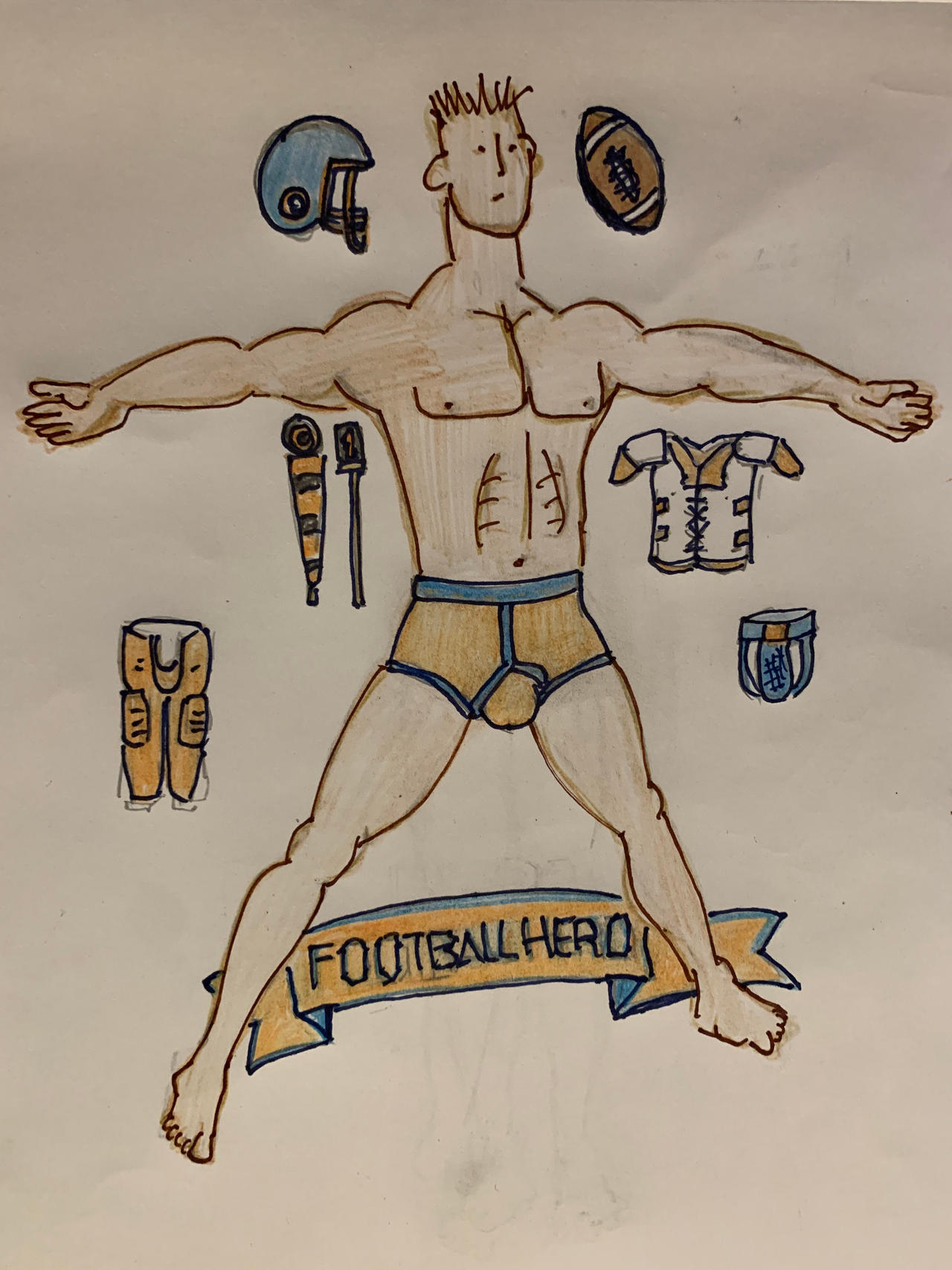 Football Hero By Dbgf64 On Deviantart
