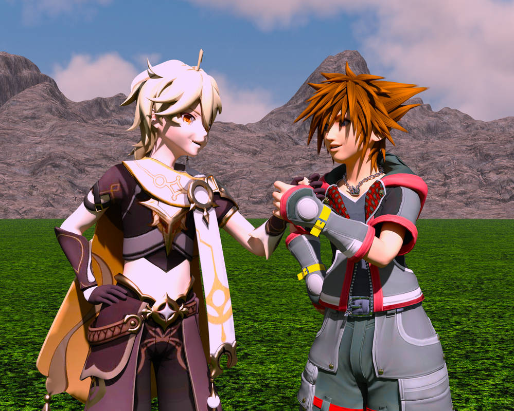 Commission Sora Meets Sora By R Legend On Deviantart