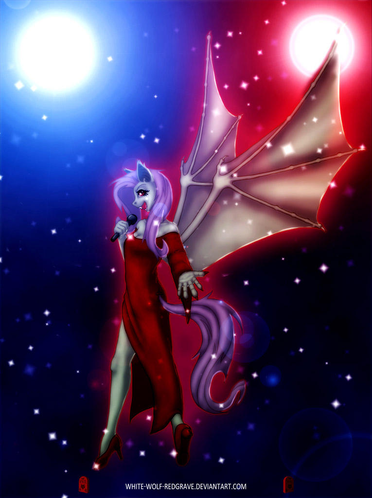 My Voice V3 Flutterbat Mlp Fanart By Wwredgrave On Deviantart