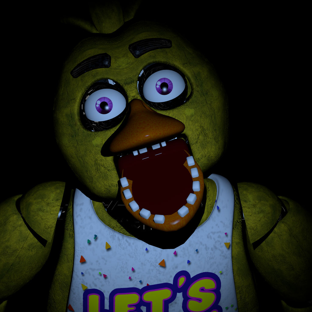 Fnafc4d Chica Jumpscare Remake By Foxyartz87 On Deviantart