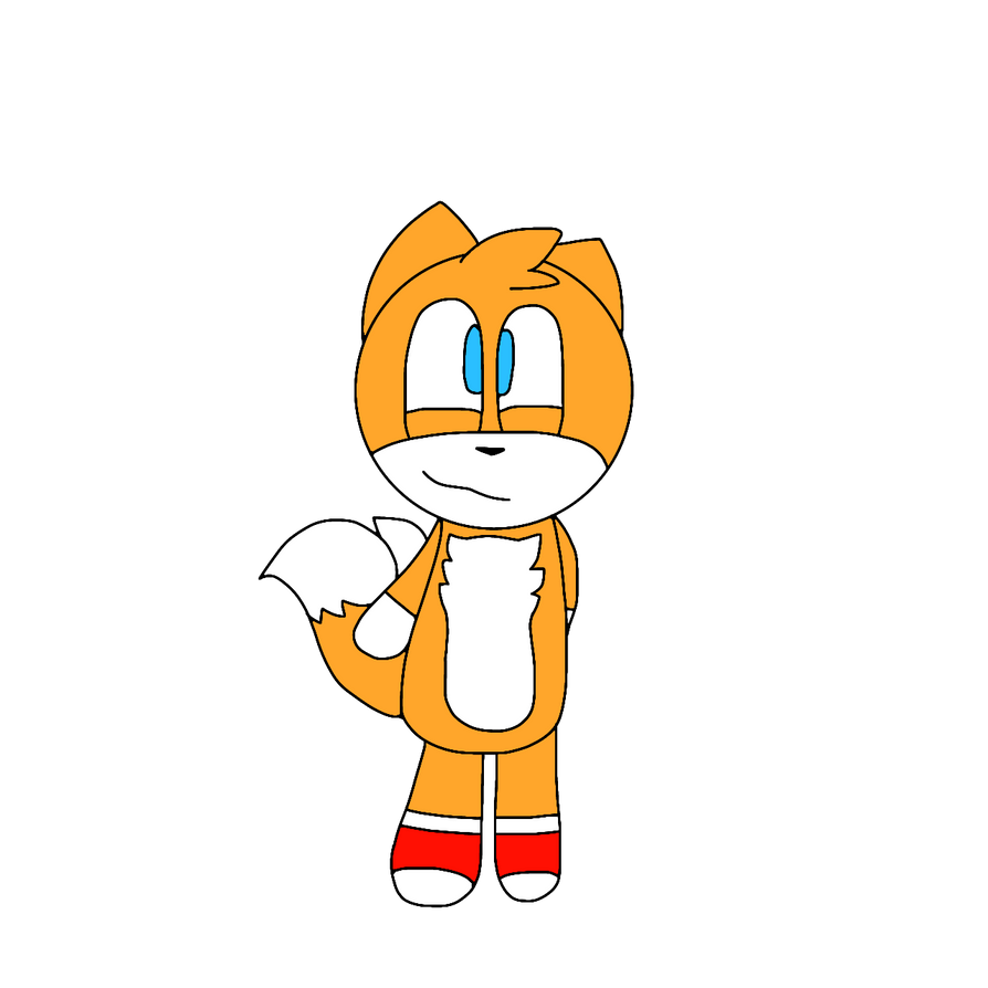 Tails As A Blue Wolf Style By Bluewolfxhomestar On Deviantart